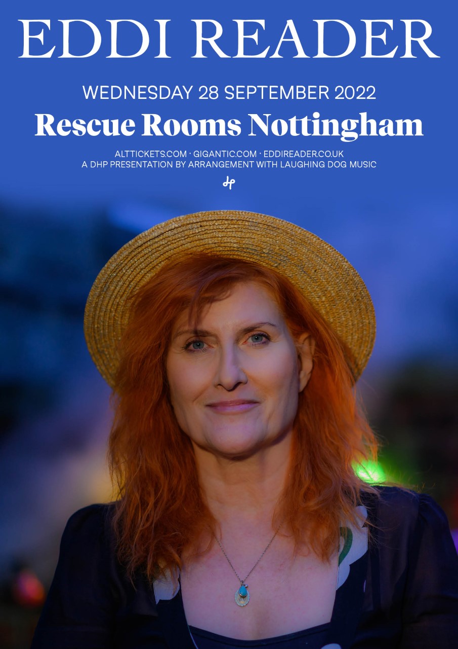 Eddi Reader Announces Rescue Rooms Show - Rescue Rooms