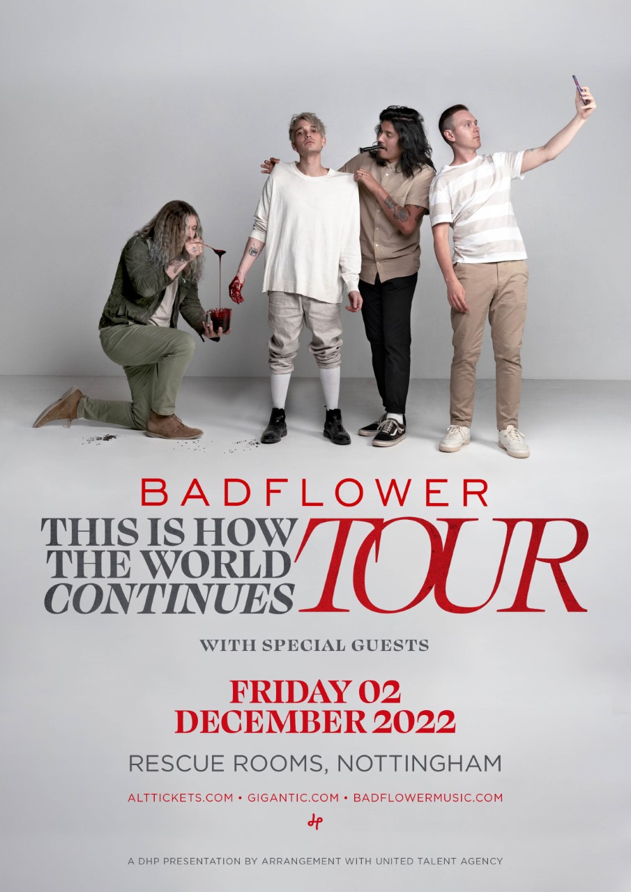 Buy Tickets for Badflower | Rescue Rooms | Nottingham