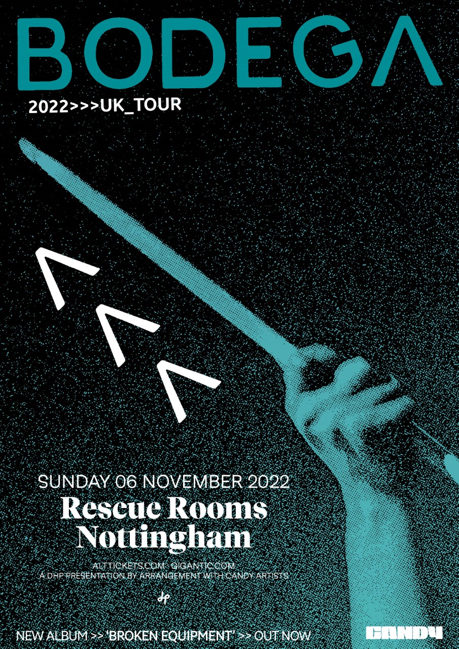 Buy Tickets for Bodega Live in Concert | Rescue Rooms | Nottingham