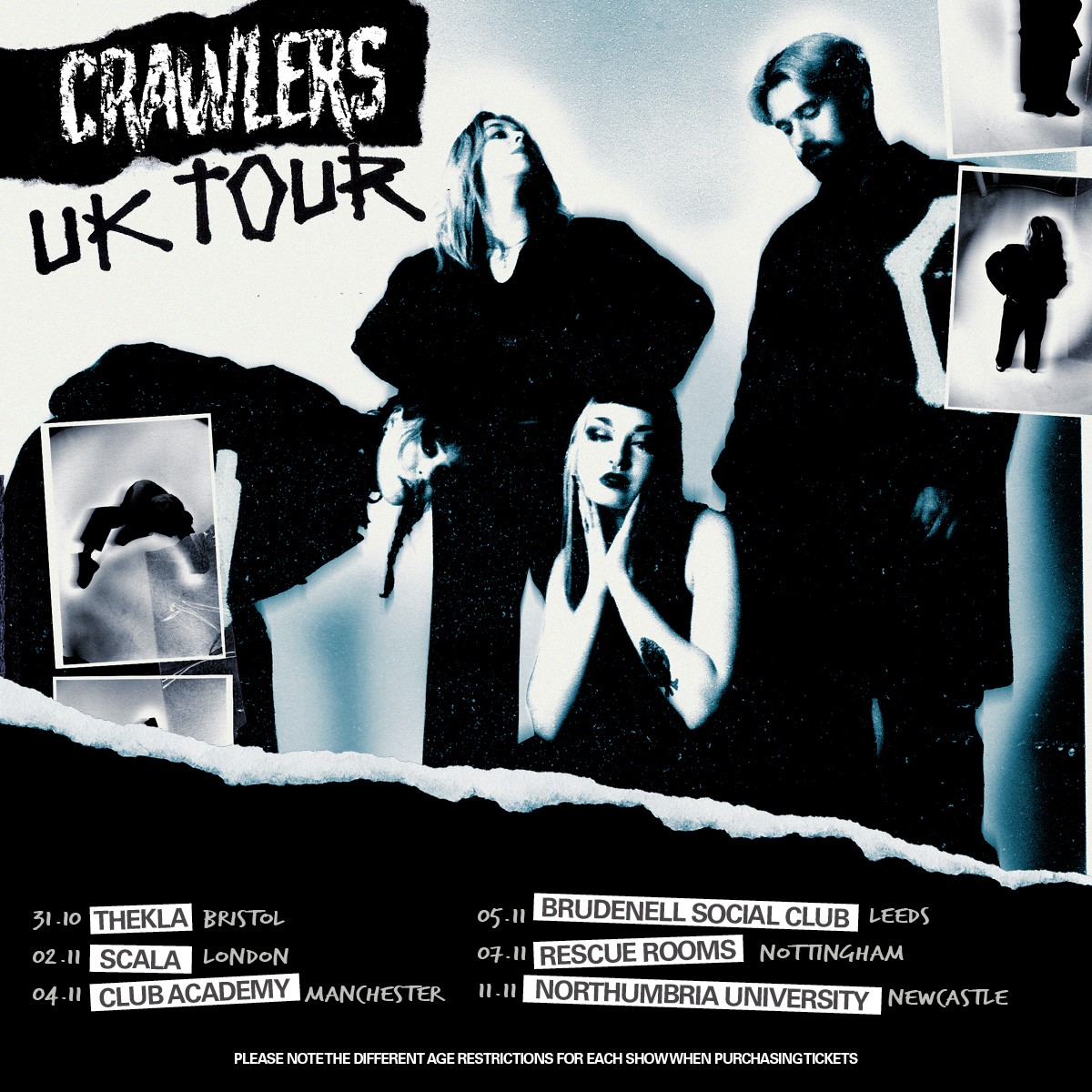 Buy Tickets for Crawlers Live in Concert | Rescue Rooms | Nottingham