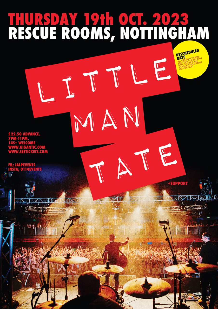 Buy Tickets for Litlle Man Tate | Rescue Rooms | Nottingam