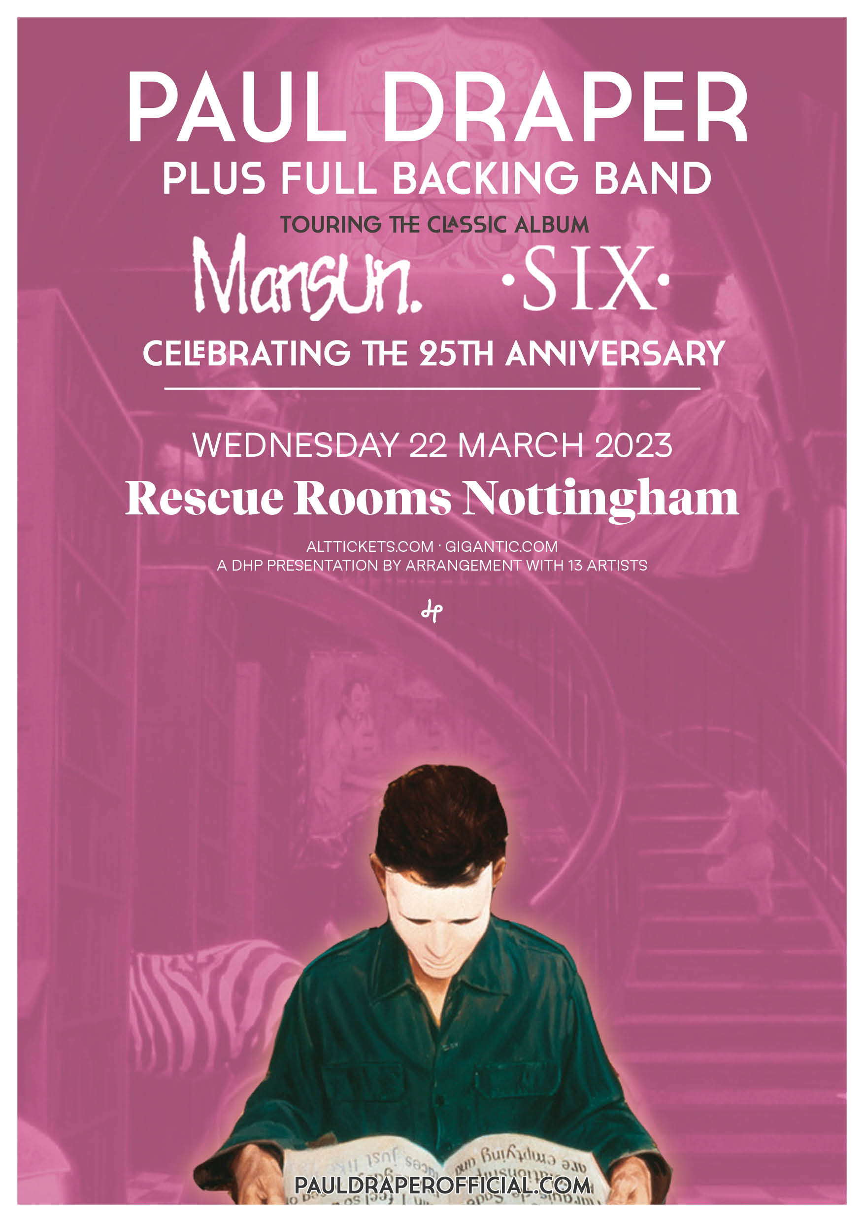 Buy tickets for Paul Draper | Rescue Rooms | Nottingham