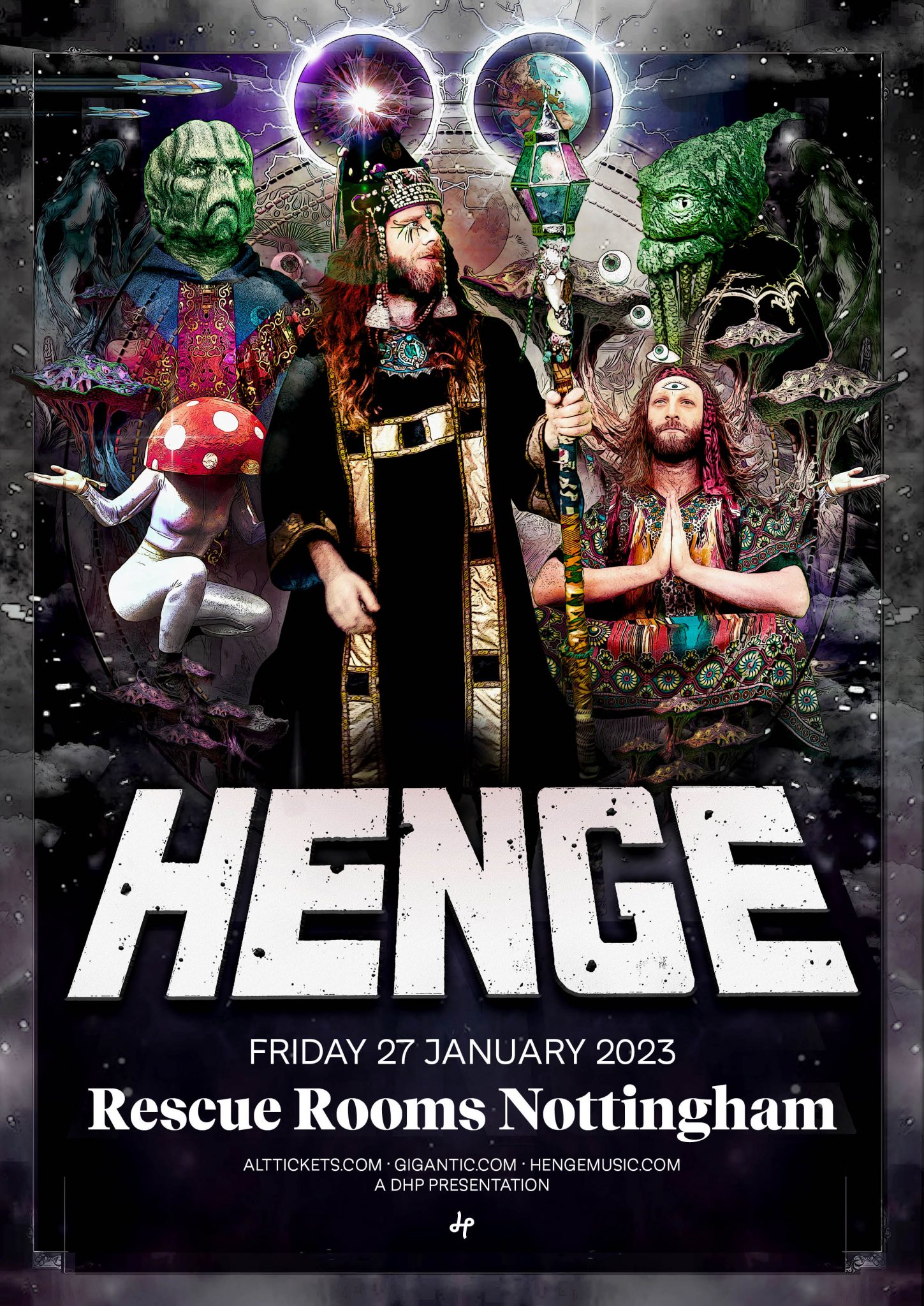 Buy tickets for HENGE | Rescue Rooms | Nottingham