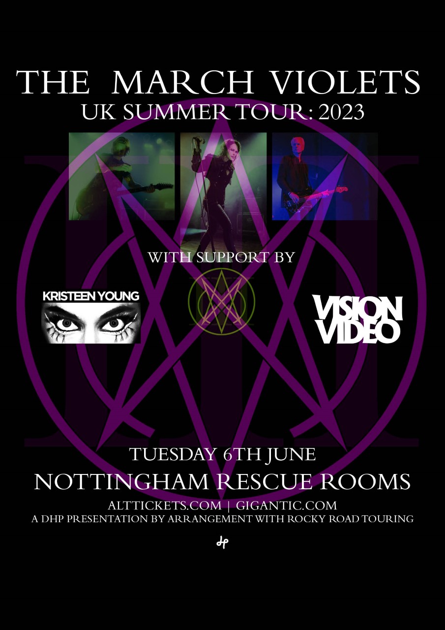 Buy Tickets for THE MARCH VIOLETS | Rescue Rooms | Nottingham