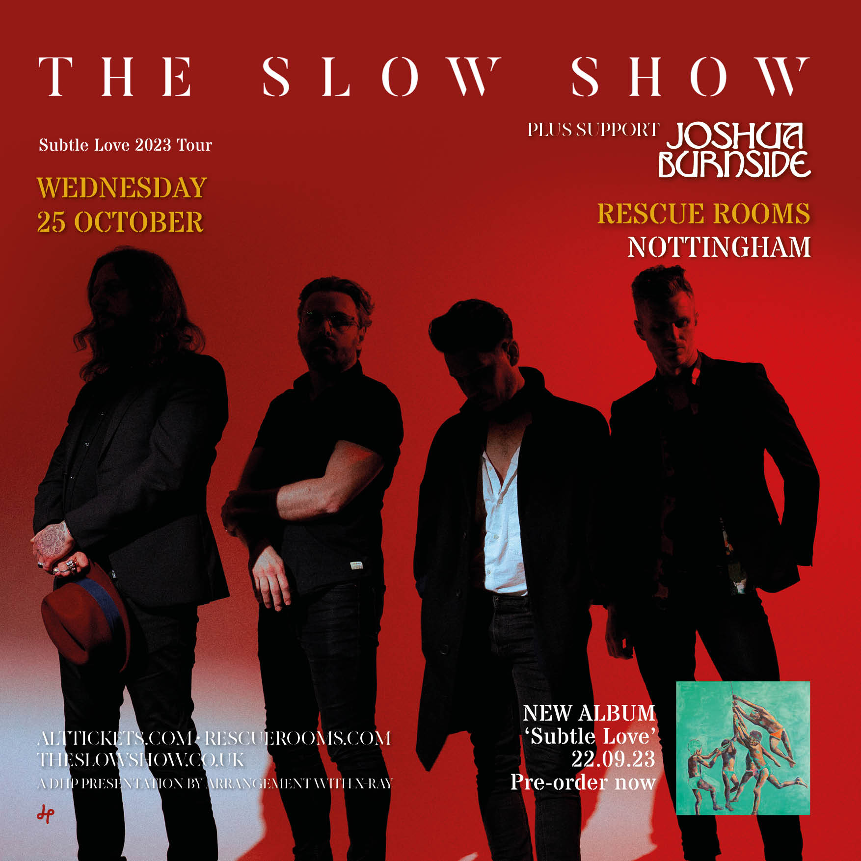 THE SLOW SHOW | Rescue Rooms | Nottingham
