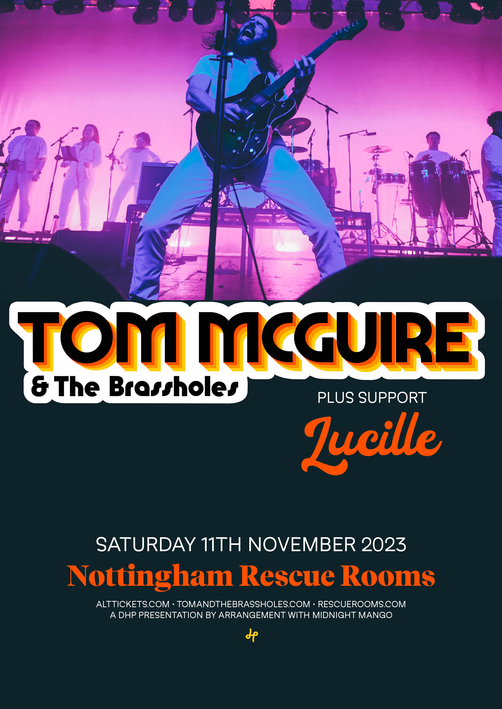 TOM MCGUIRE & THE BRASSHOLES | Rescue Rooms