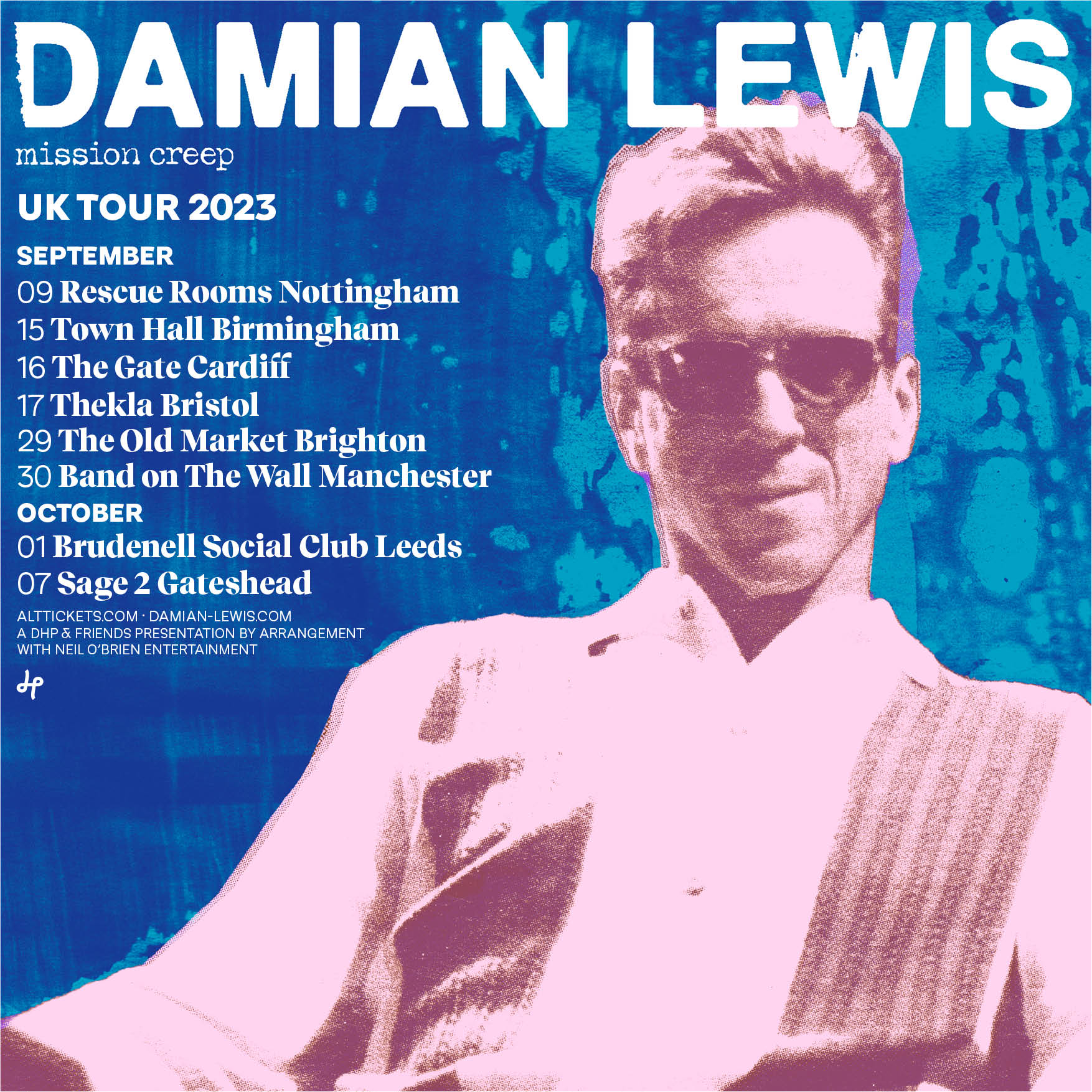 DAMIAN LEWIS | Rescue Rooms | Nottingham