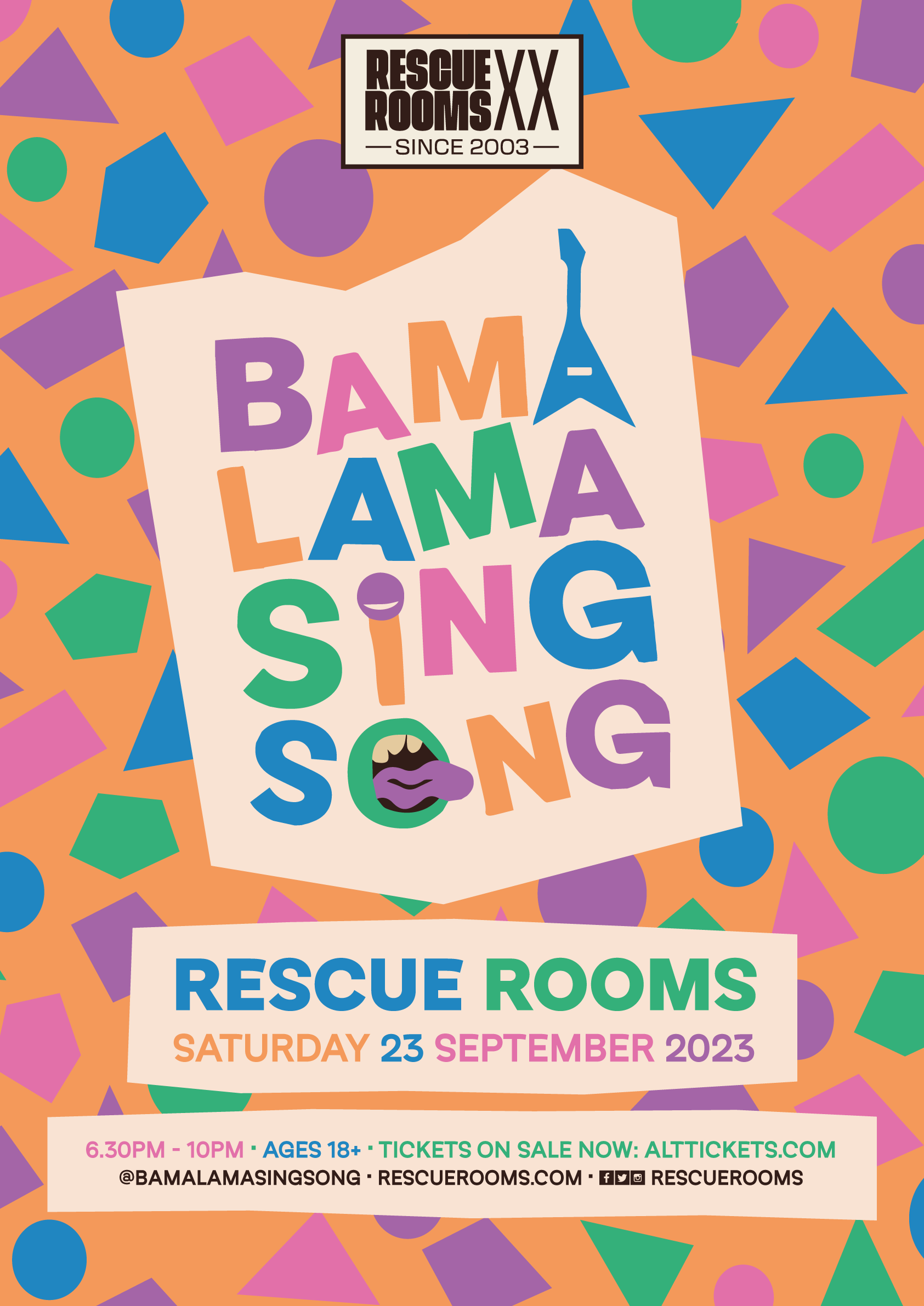 BAMA LAMA SING SONG | Rescue Rooms | Nottingham
