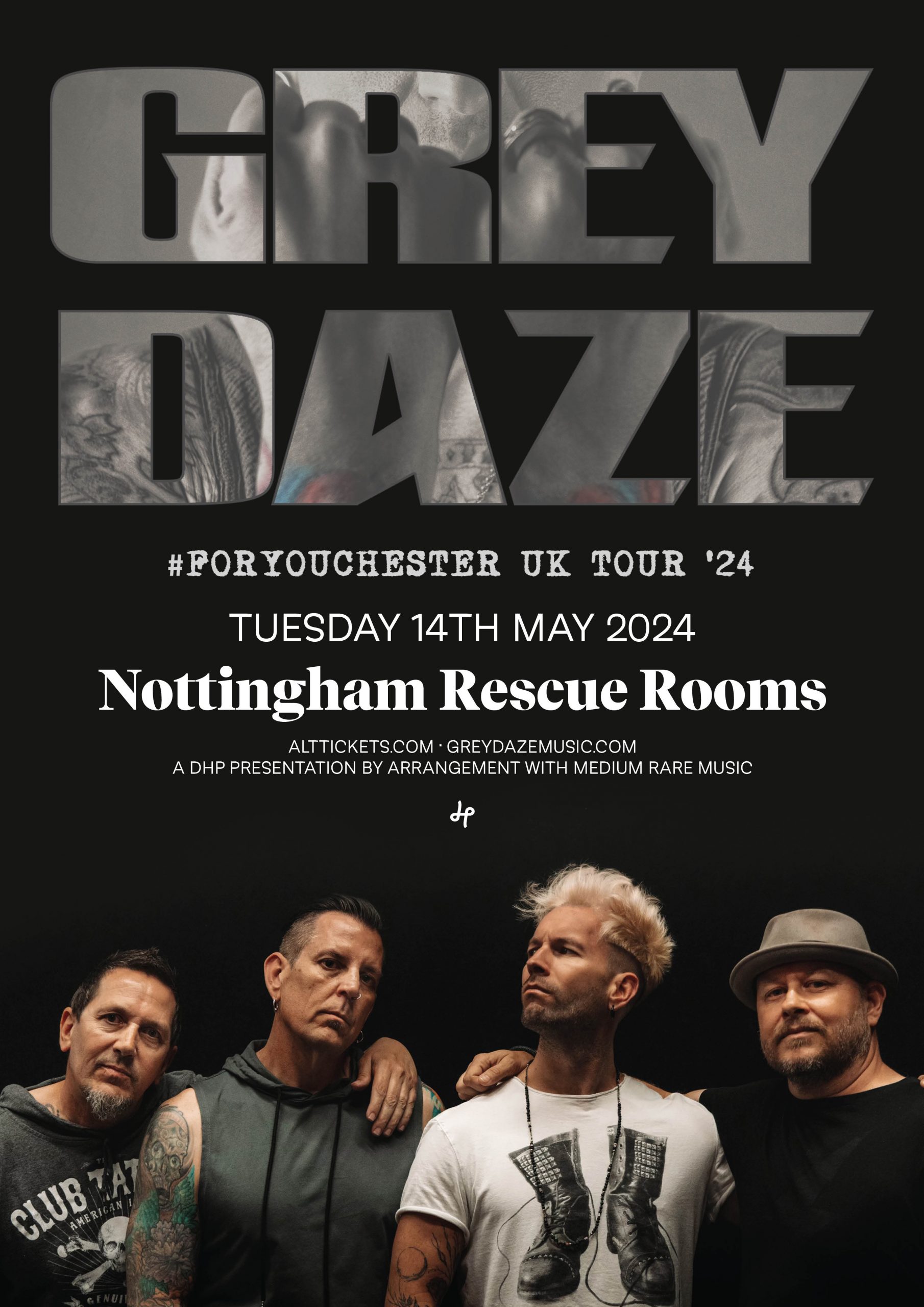 GREY DAZE | Rescue Rooms | Nottingham