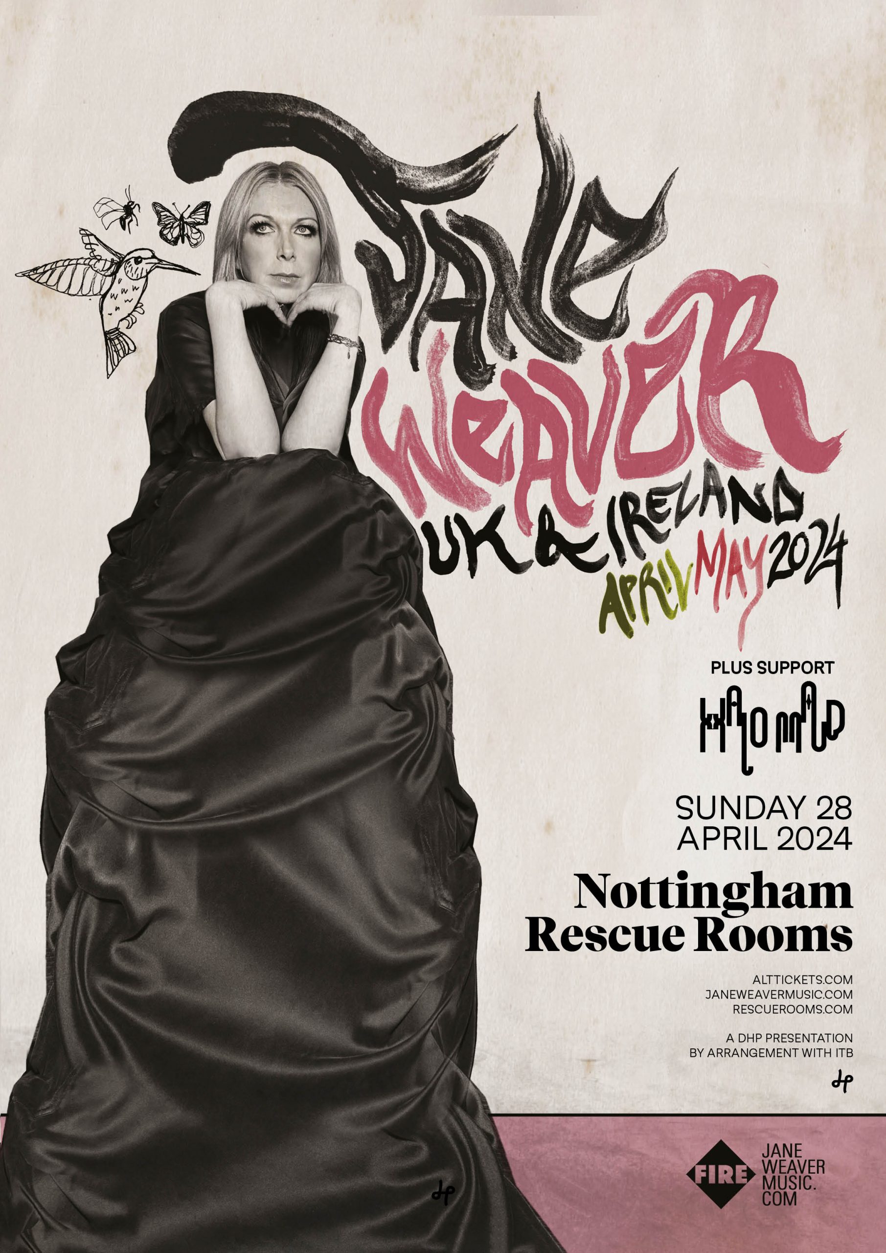 JANE WEAVER | Rescue Rooms | Nottingham