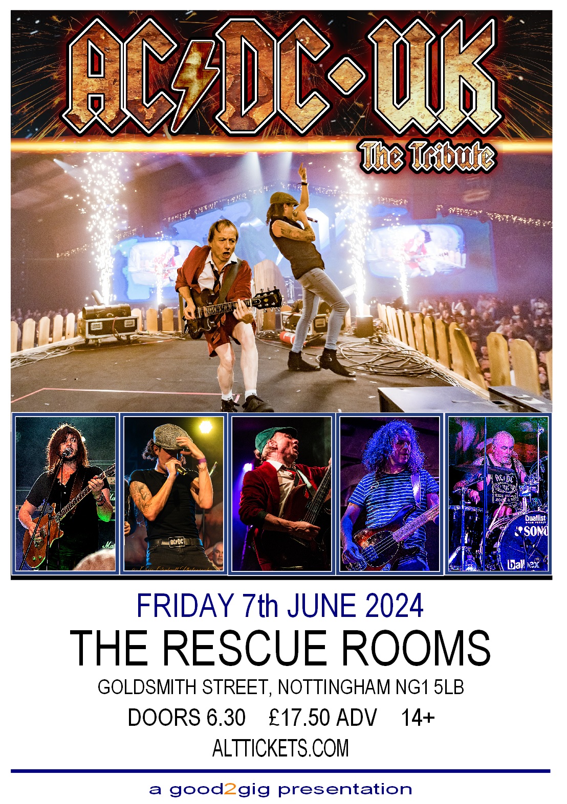 AC/DC UK | Rescue Rooms | Nottingham