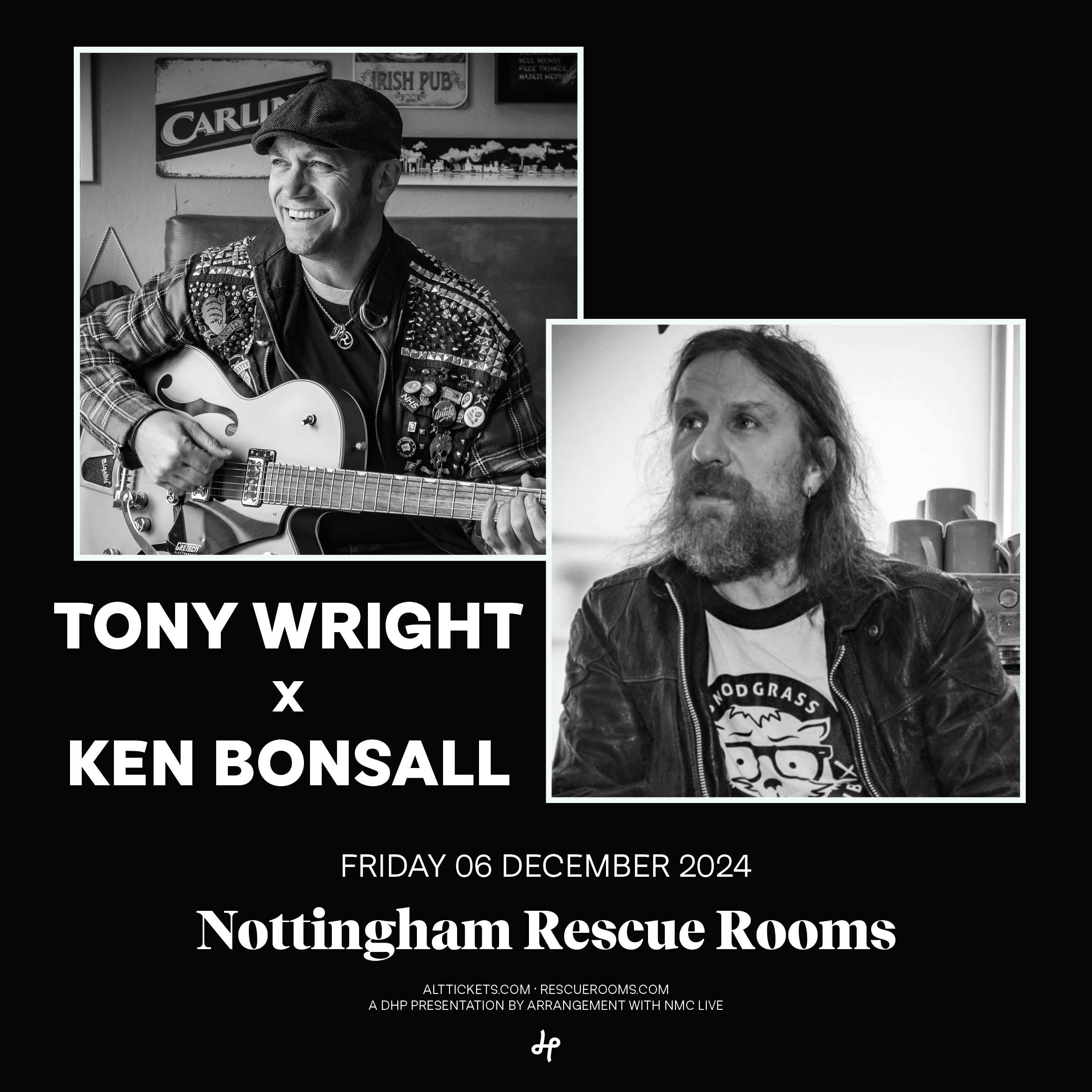 TONY WRIGHT x KEN BONSALL ACOUSTIC | Rescue Rooms