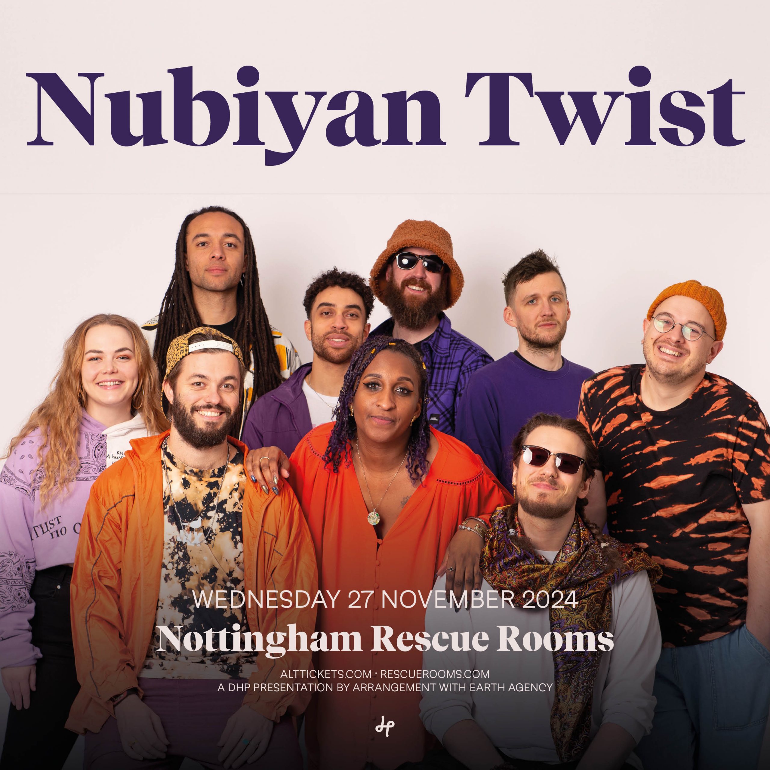 NUBIYAN TWIST | Rescue Rooms | Nottingham
