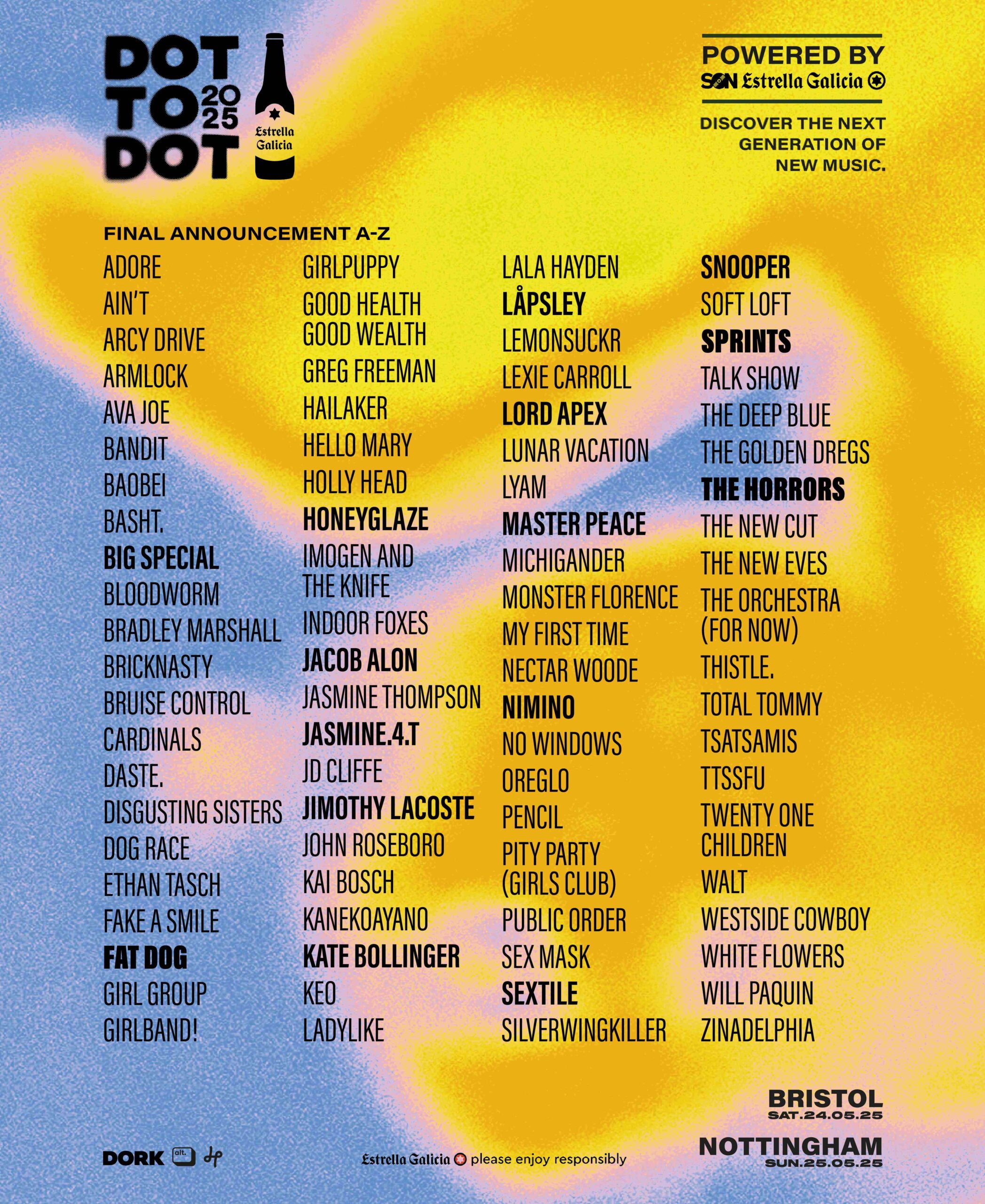 DOT TO DOT FESTIVAL 2025 | Rescue Rooms | Nottingham