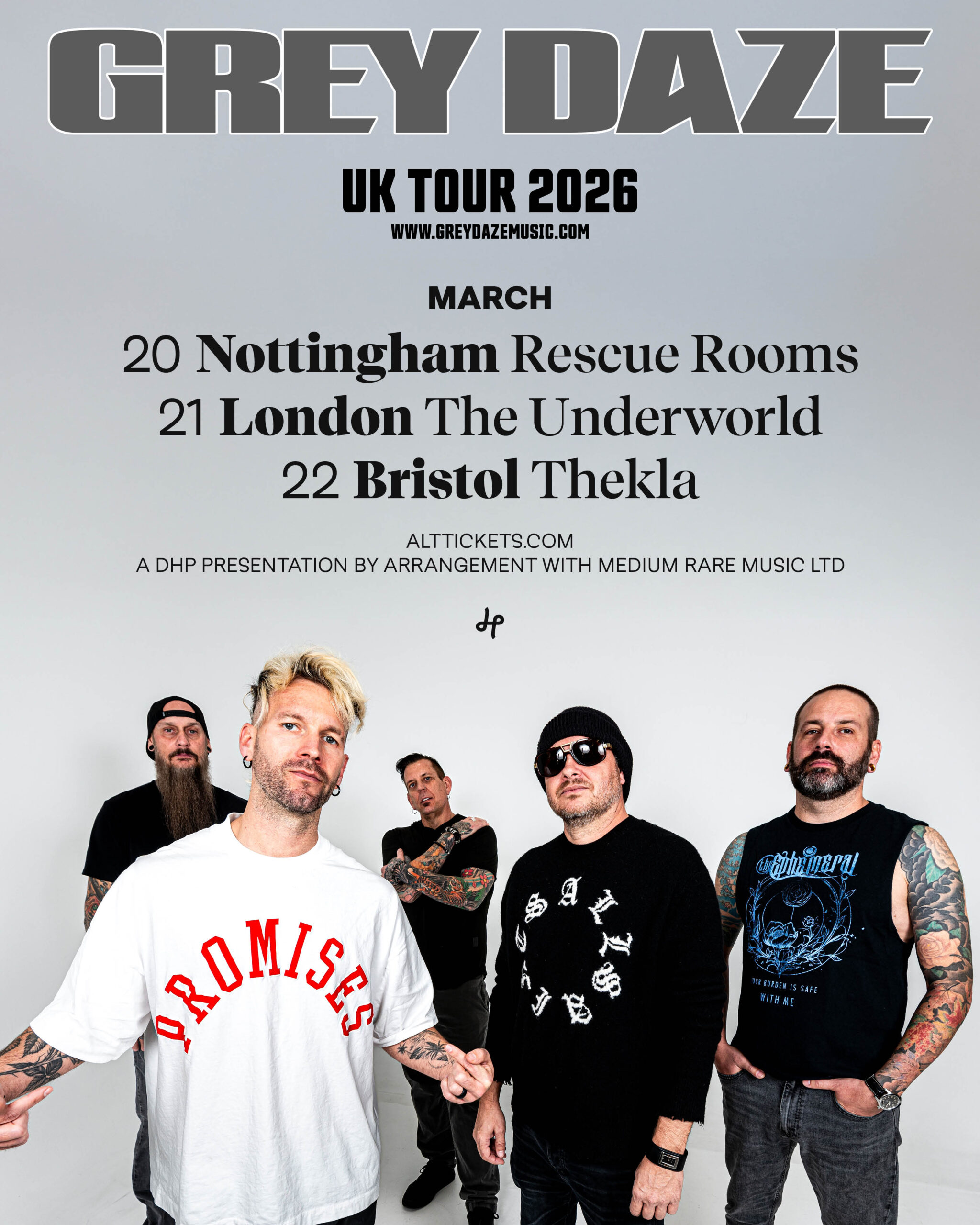 GREY DAZE | Rescue Rooms | Nottingham