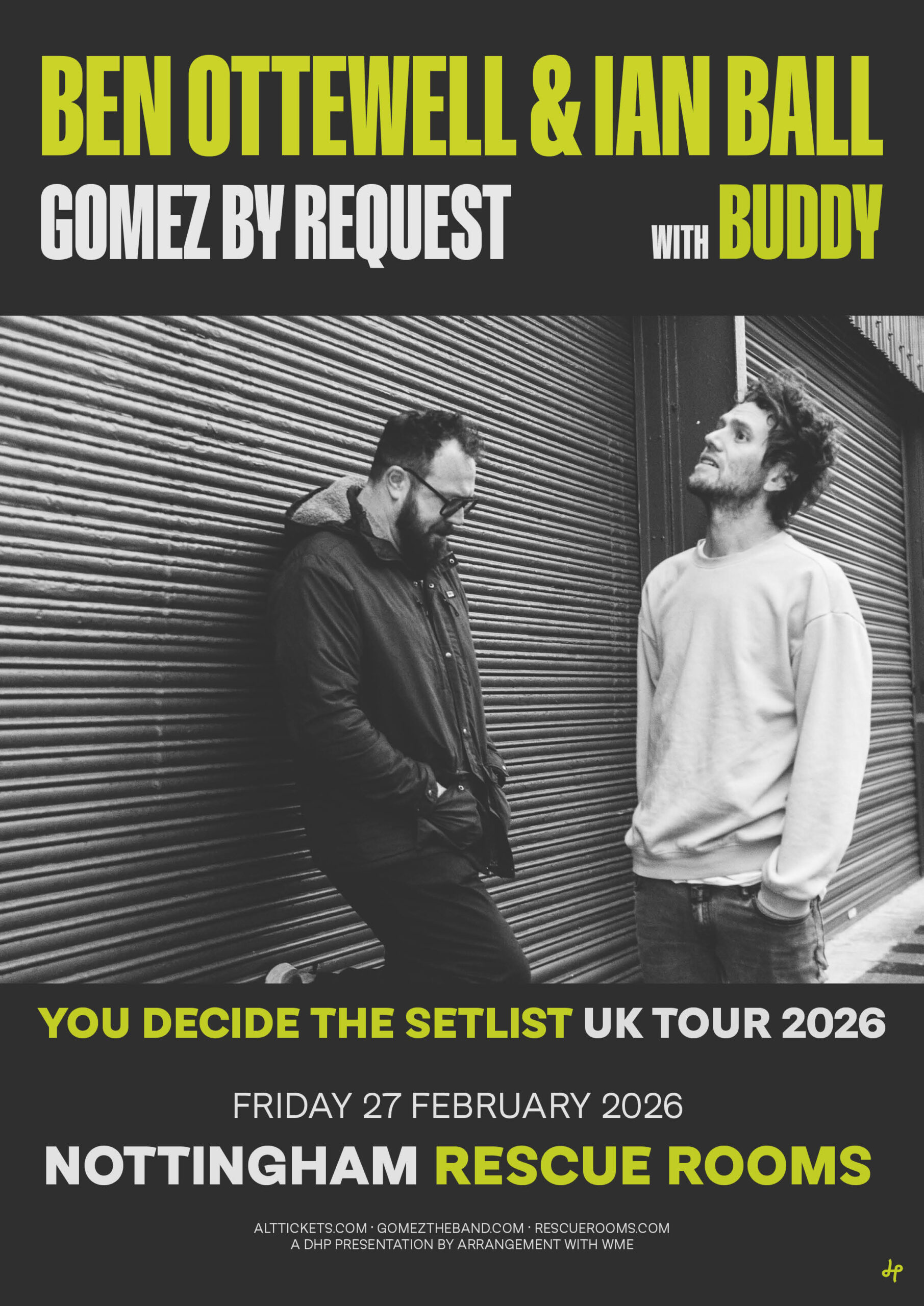 BEN OTTEWELL & IAN BALL: GOMEZ BY REQUEST - Rescue Rooms