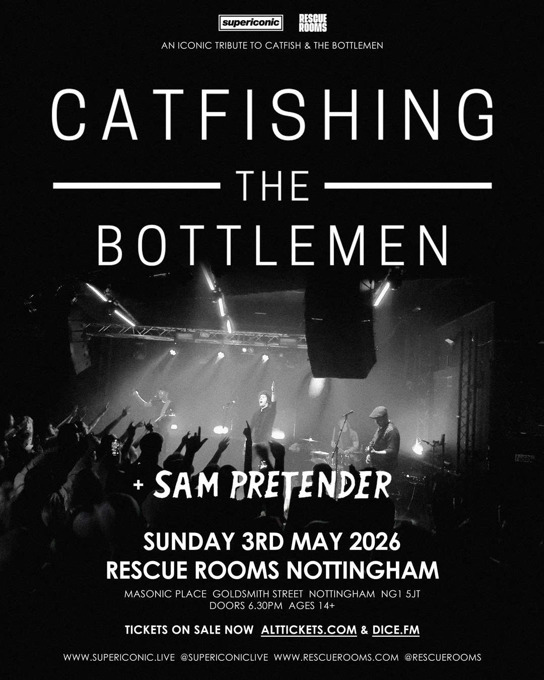 CATFISHING THE BOTTLEMEN (TRIBUTE) - Rescue Rooms