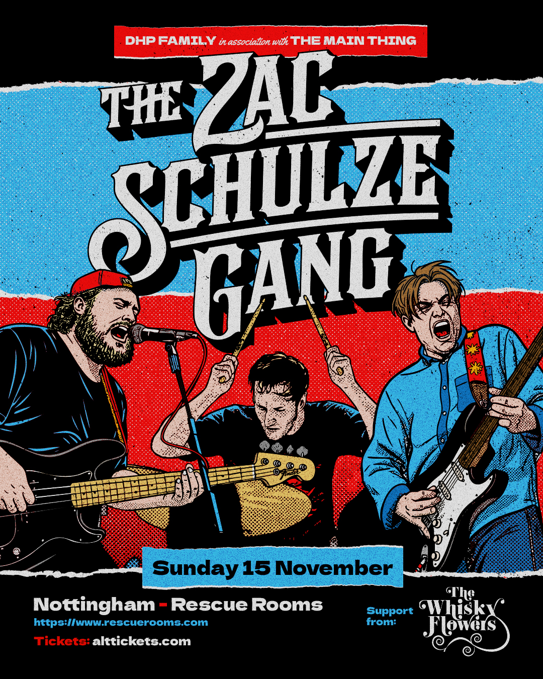 THE ZAC SCHULZE GANG | Rescue Rooms | Nottingham