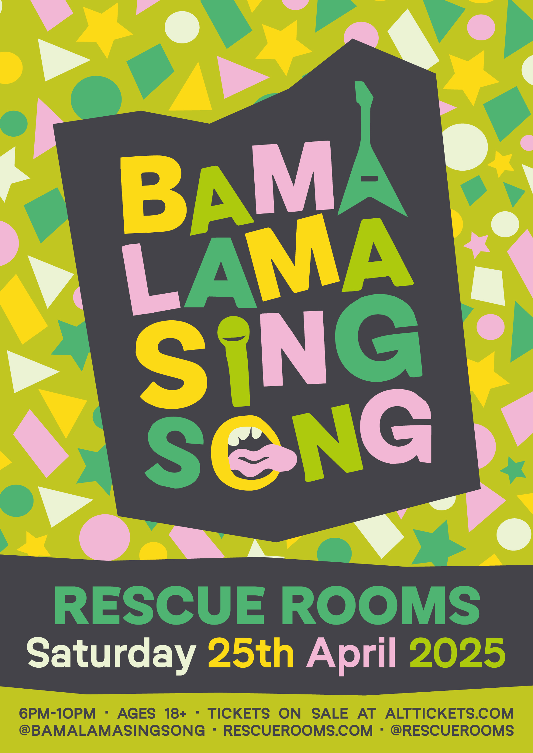 BAMA LAMA SING SONG | Rescue Rooms | Nottingham